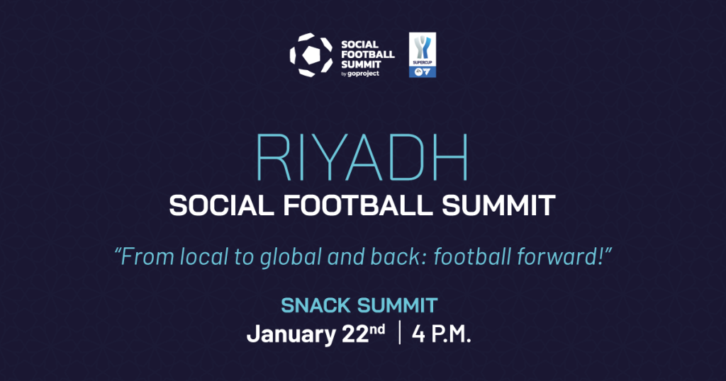Social Football Summit in Saudi Arabia - SFS